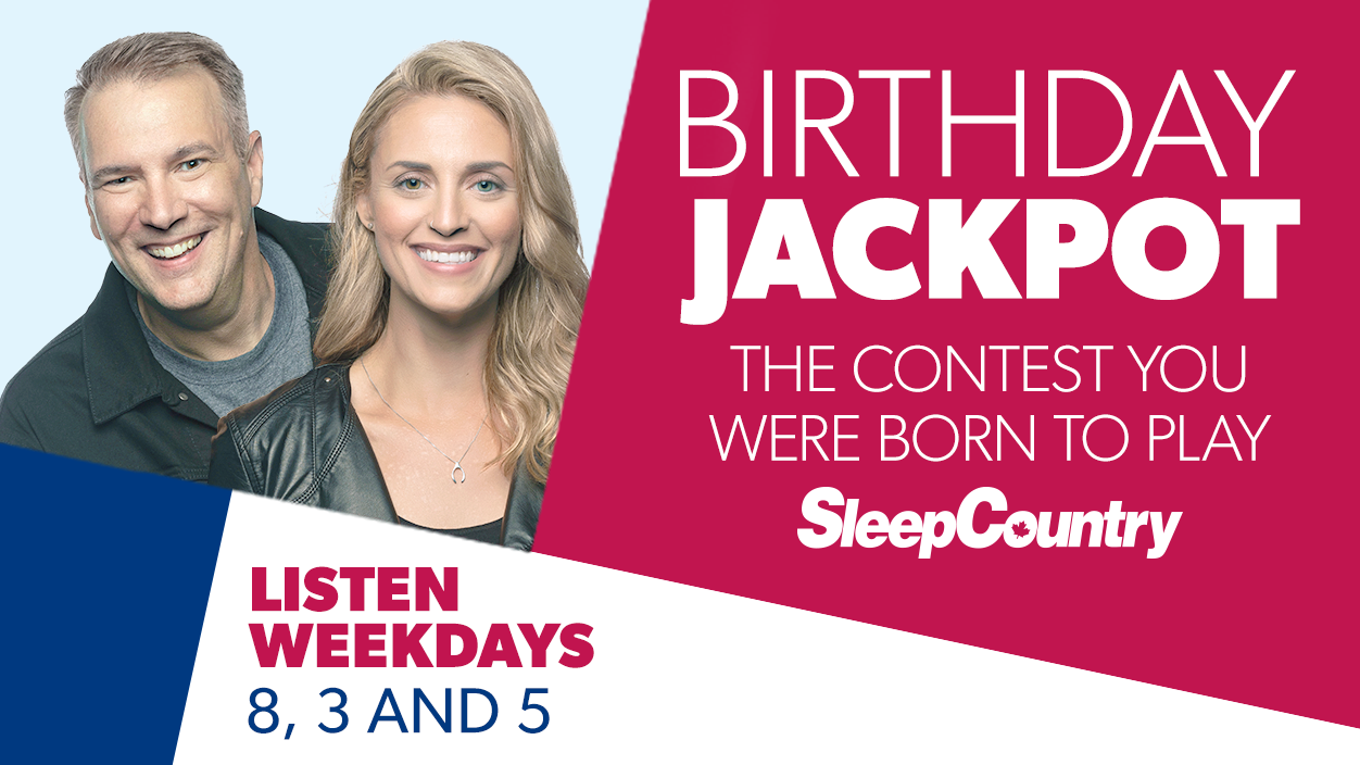 MOVE 100’s Birthday Jackpot – Presented by Sleep Country